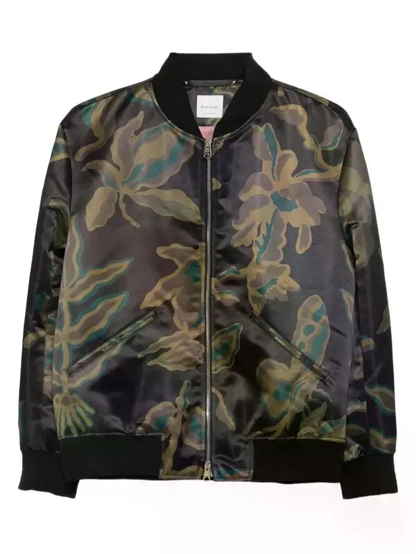 Paul Smith Floral-print Bomber Jacket