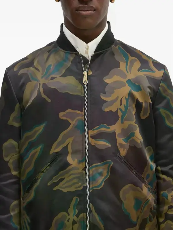 Paul Smith Floral-print Bomber Jacket