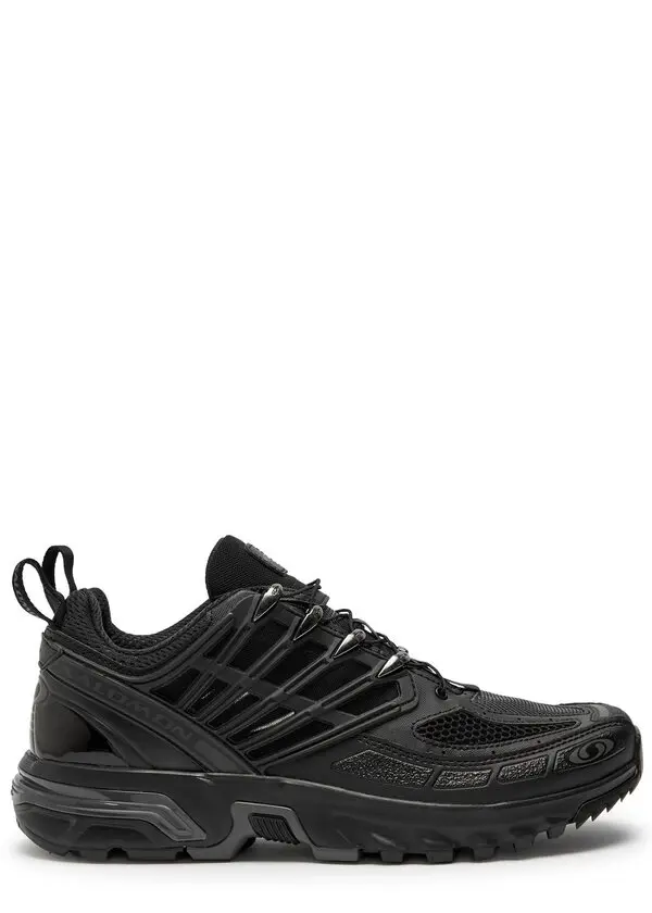 SALOMON Acs Pro Panelled Mesh Sneakers - Black
