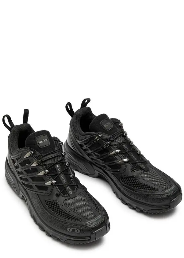 SALOMON Acs Pro Panelled Mesh Sneakers - Black