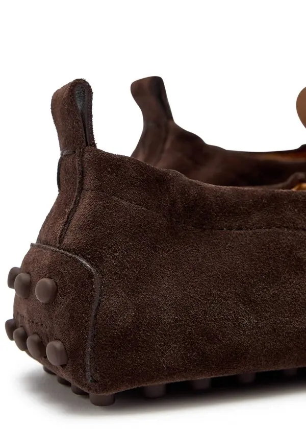 TOD'S Gomma Suede Loafers