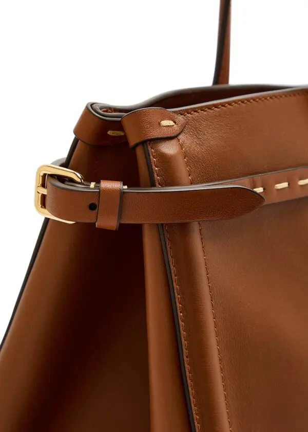 Valentino Garavani Antibes Medium Leather Top Handle Bag