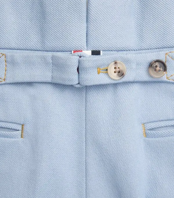 Thom Browne Cotton Backstrap Trousers