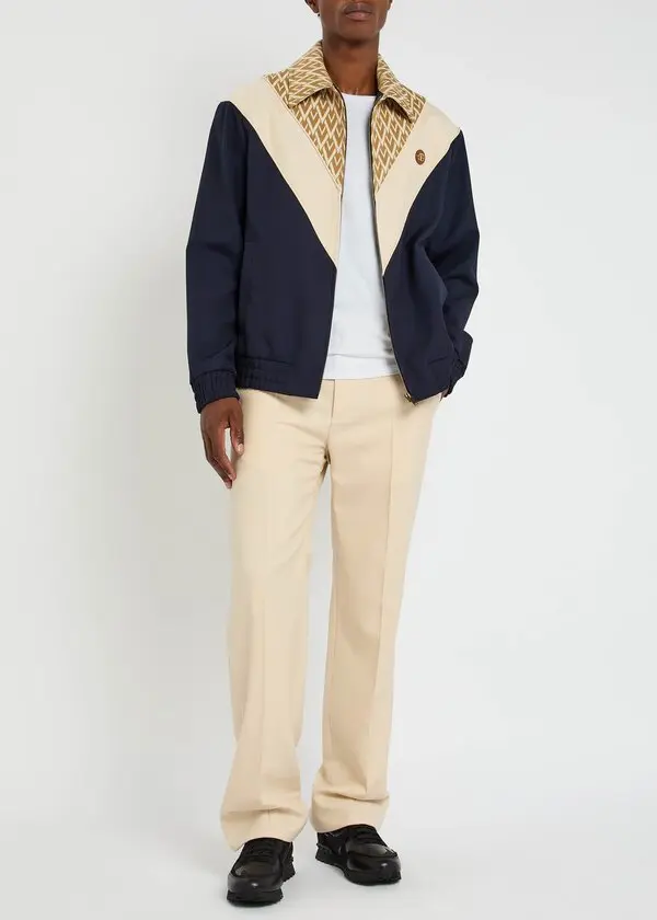 Valentino Garavani Colour-block Twill Jacket