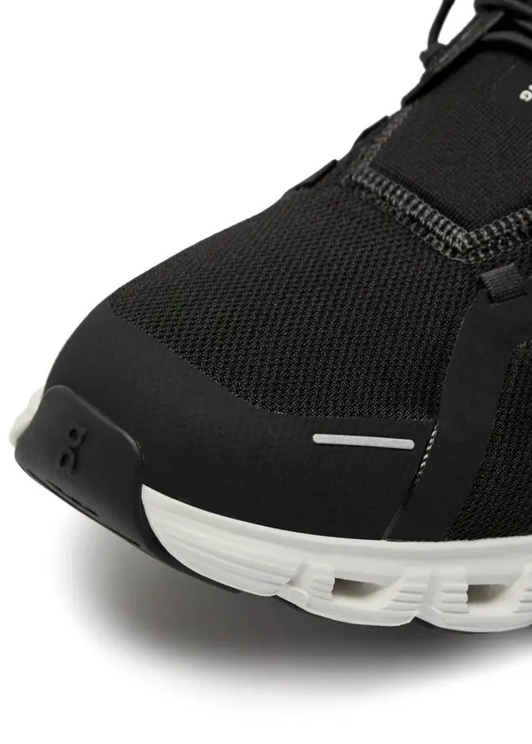 On Cloud Panelled Mesh Sneakers - Black