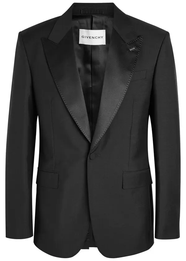 Givenchy Wool-blend Blazer - Black