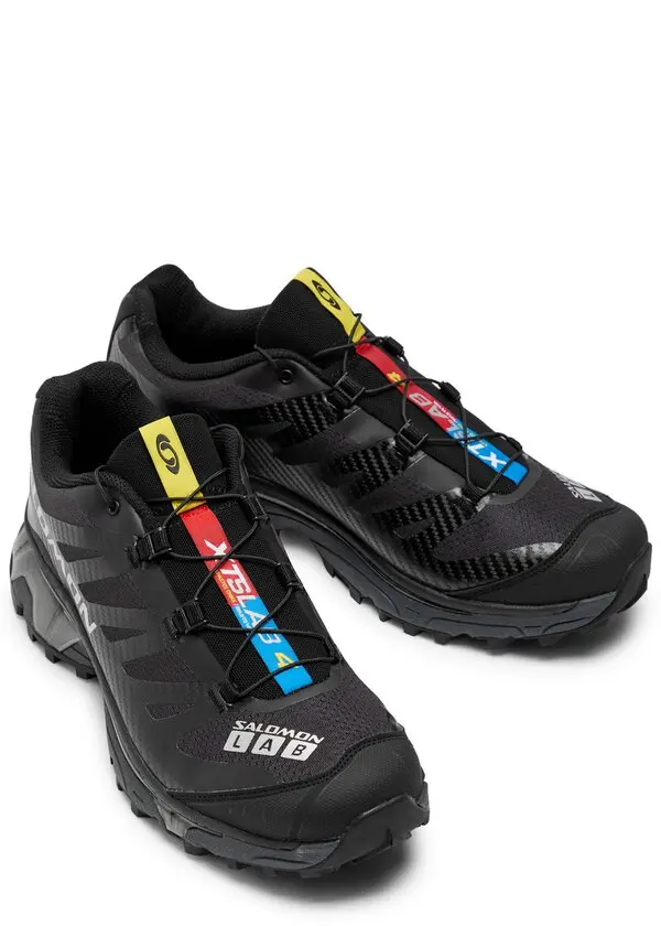 SALOMON Xt-4 Og Panelled Mesh Sneakers - Black