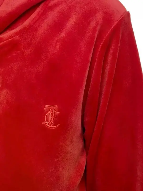 Juicy Couture Embroidered Zip-up Hoodie