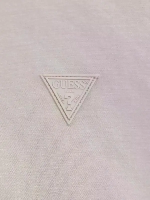 Guess Logo-plaque Zip-up Hoodie
