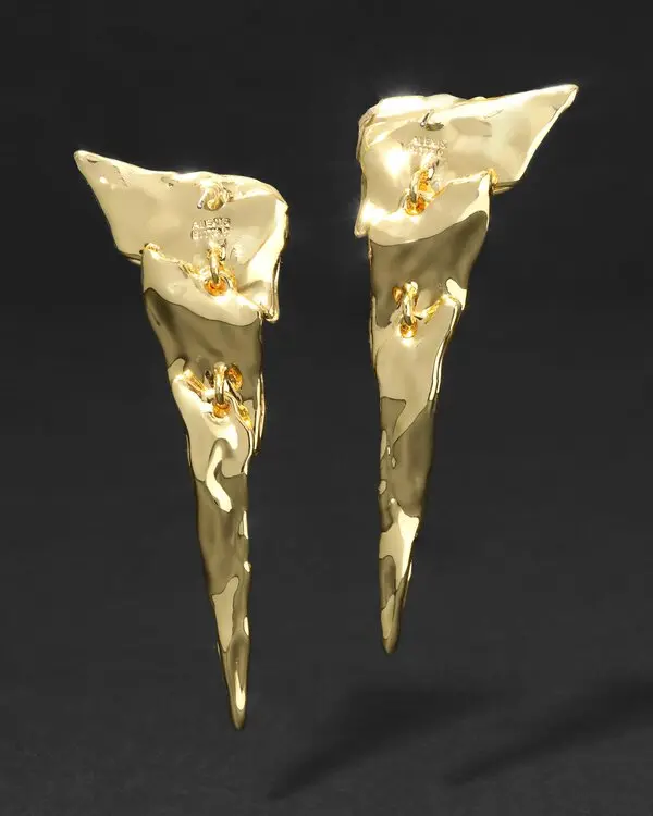 Alexis Bittar Solanales Crystal Cascade Post Earrings
