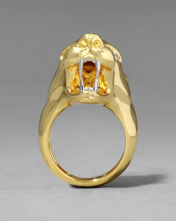 Alexis Bittar Panther Visage Ring