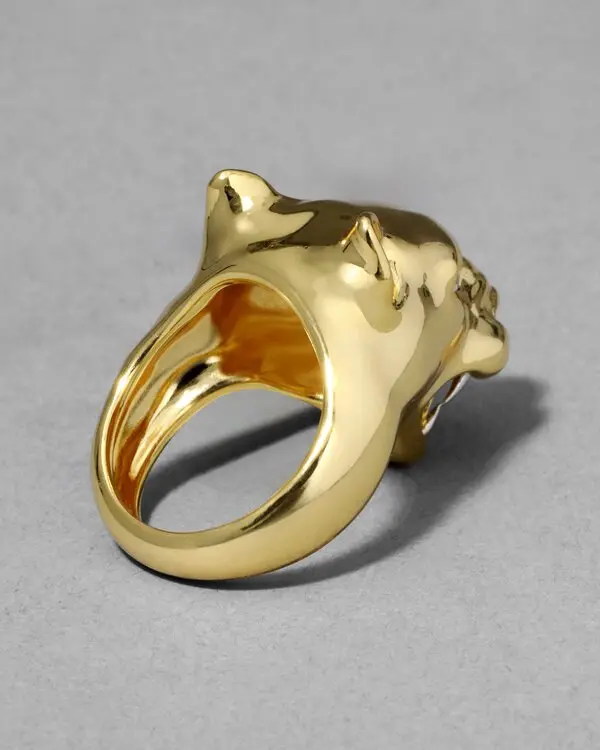 Alexis Bittar Panther Visage Ring