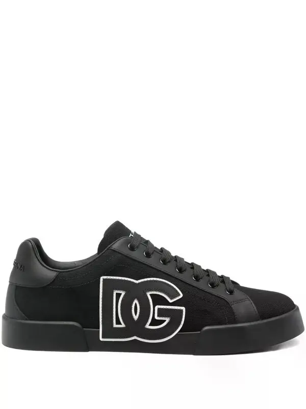 Dolce & Gabbana Logo-plaque Low-top Sneakers