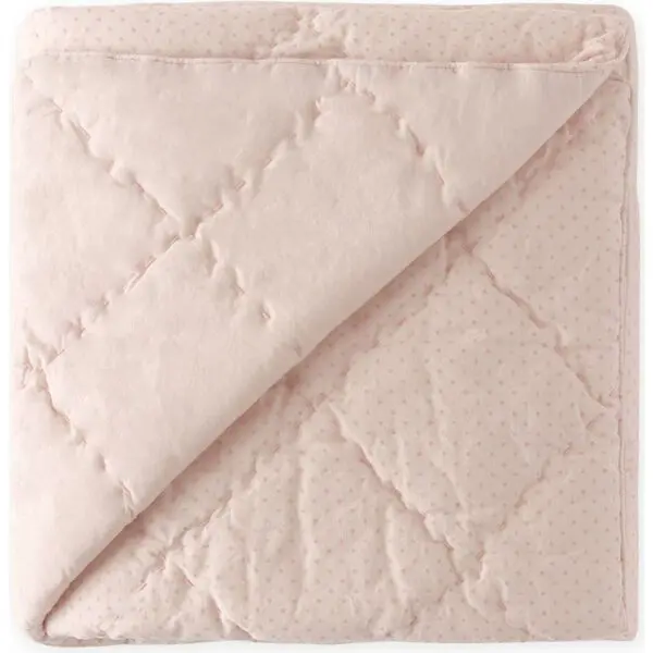 PEHR Pin Dot Organic Cotton Blanket - Pin Dot Peony