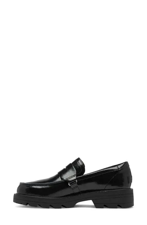 Sorel Revel Ave Penny Loafer - Black/chalk