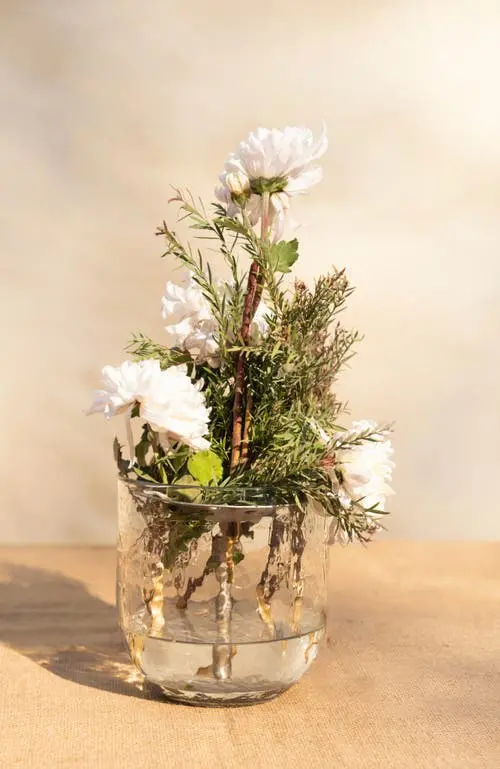 THE COLLECTIVE HOME Floral Flower Frog Tall