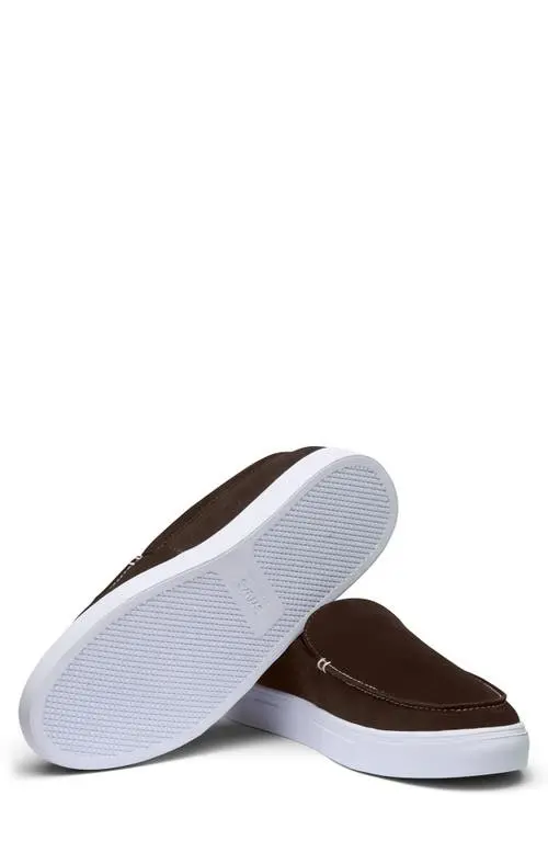 Swims Madison Water Repellent Leather Loafers - Espresso