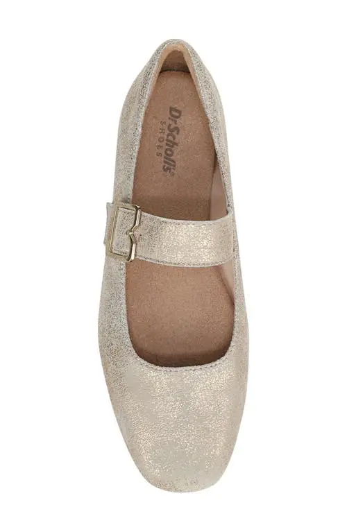 Dr. Scholl'S Mary Jane Ballet Flats - Gold
