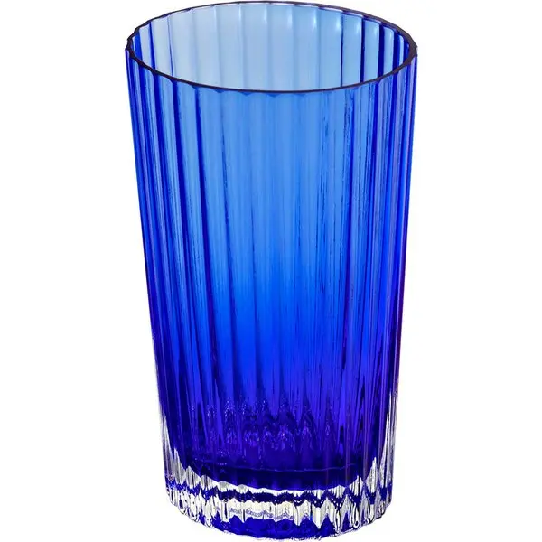 MISSONI HOME TABLEWARE Water Glass Nastri Set Of 6 9.8 Oz - Blue