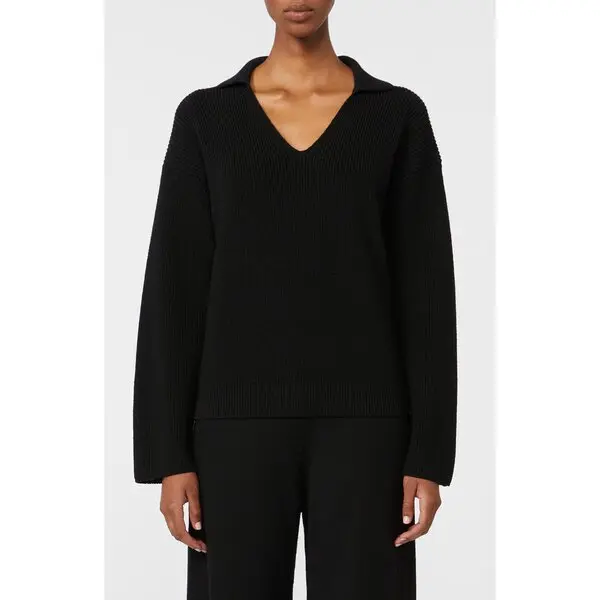 MM BY MAX MARA Acceso Wool Sweater With Collar