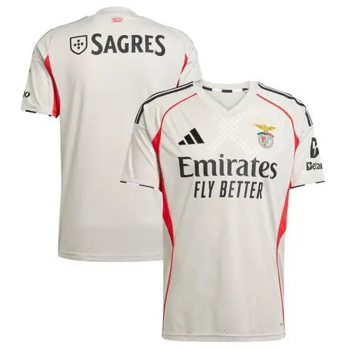 Adidas Benfica 2025/26 Away Replica Jersey