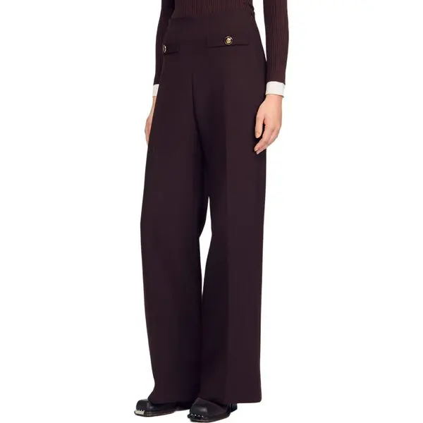 Sandro Flared Trousers
