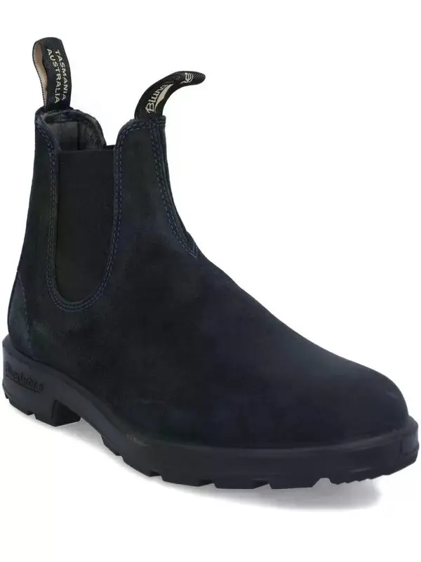 Blundstone Elastic-sided Suede Boots - Blue
