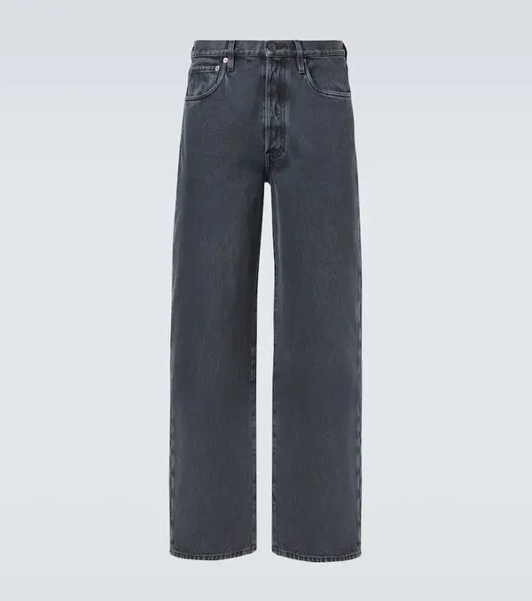 Prada High-rise Wide-leg Jeans