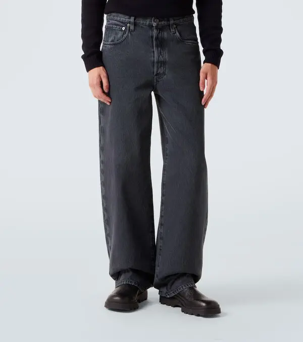Prada High-rise Wide-leg Jeans
