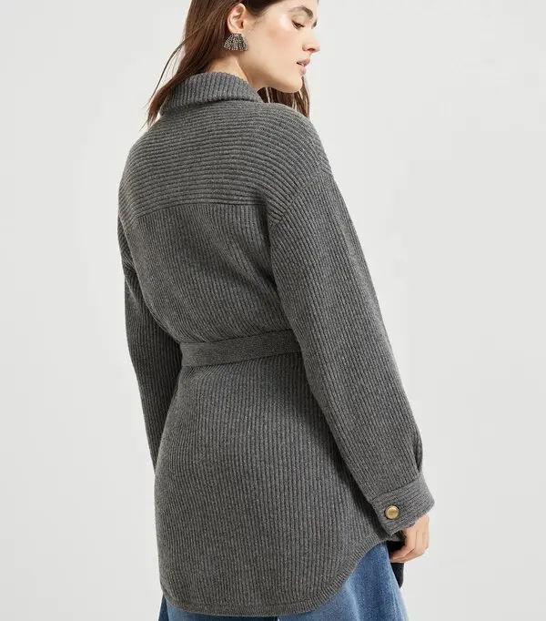 Brunello Cucinelli Virgin Wool-cashmere-silk Cardigan