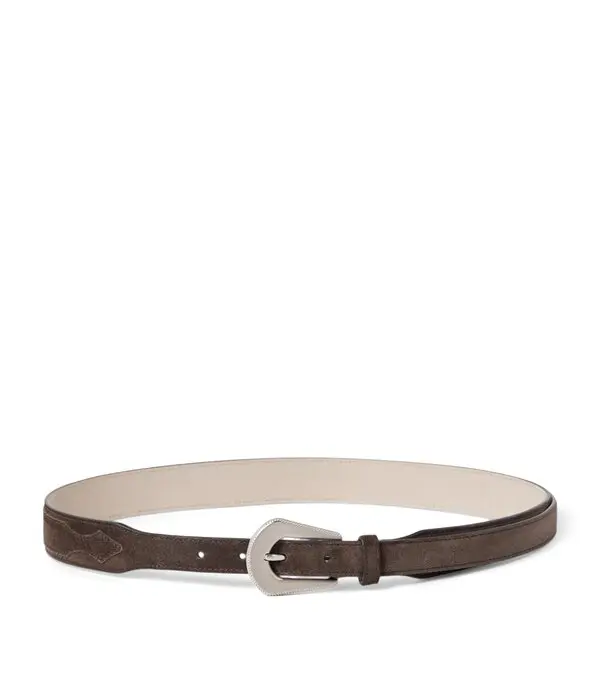 Brunello Cucinelli Suede Belt