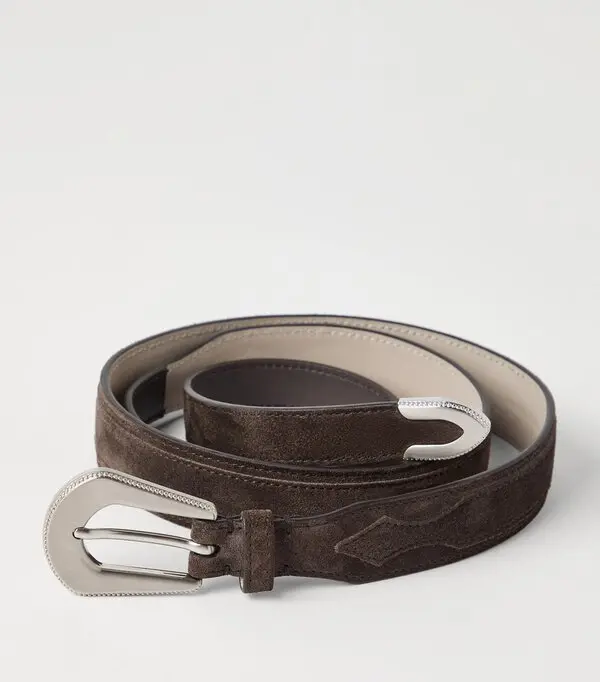 Brunello Cucinelli Suede Belt