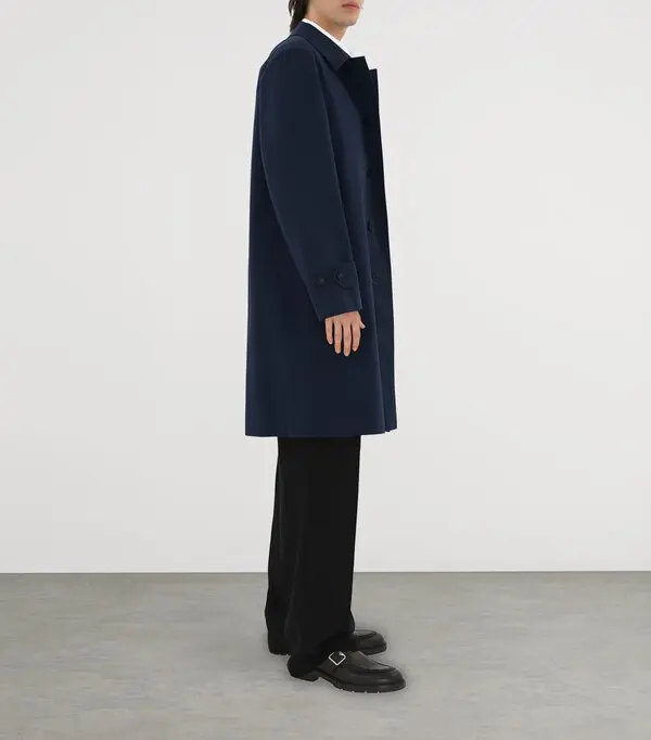 Burberry Cotton Gabardine Car Coat