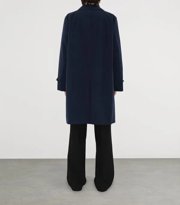 Burberry Cotton Gabardine Car Coat