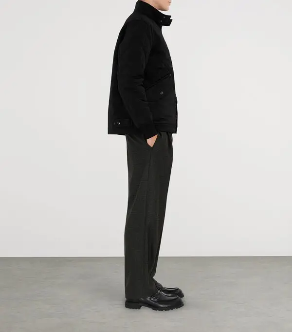 Burberry Quilted Harrington Jacket