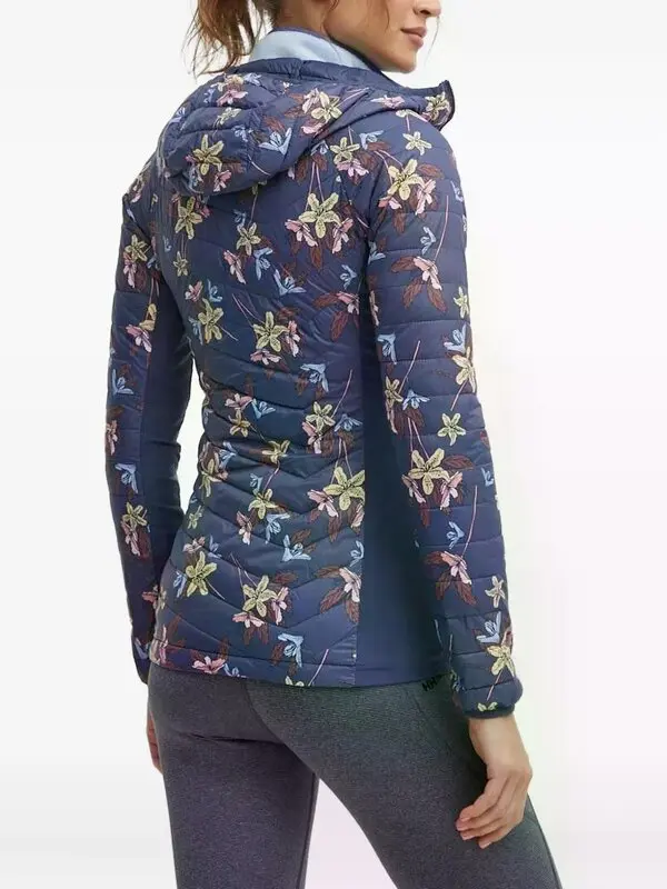 Columbia Floral-print Quilted Jacket
