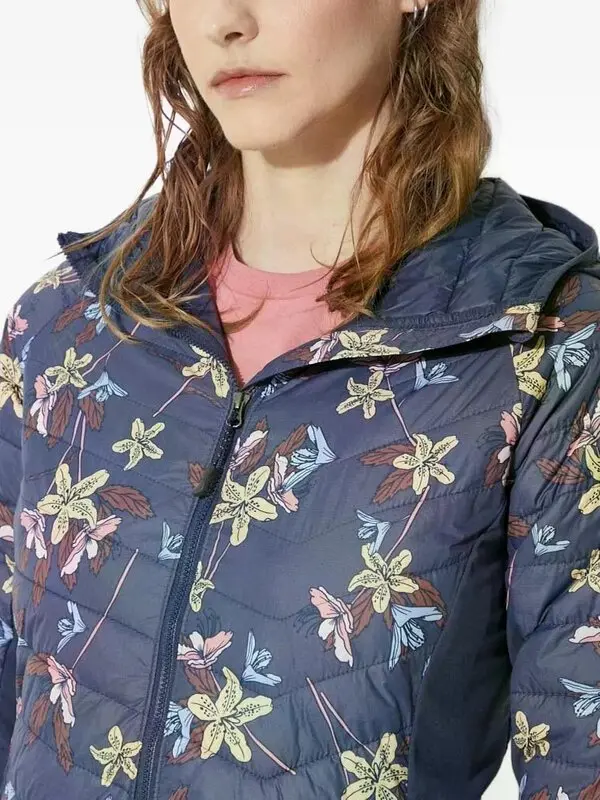Columbia Floral-print Quilted Jacket