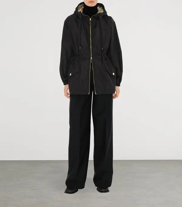 Burberry Nylon Hooded Jacket