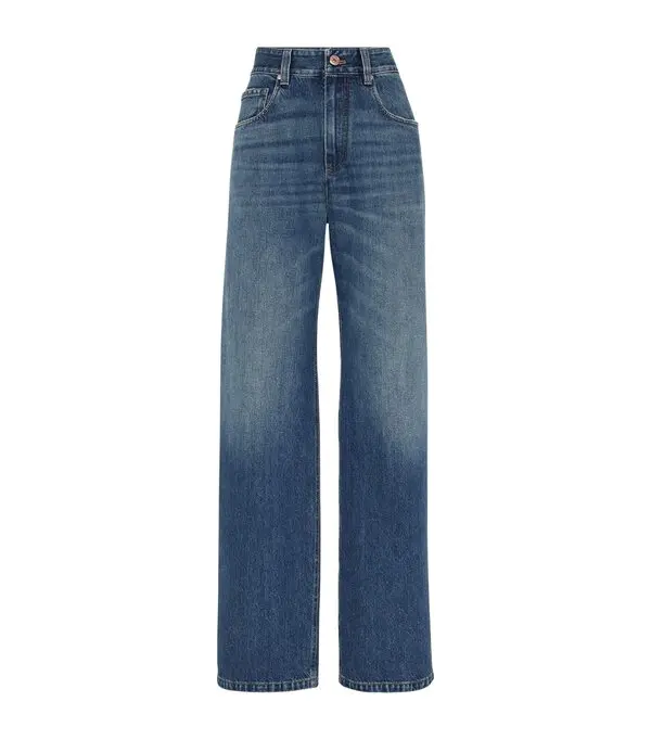 Brunello Cucinelli Monili-detail Relaxed Jeans
