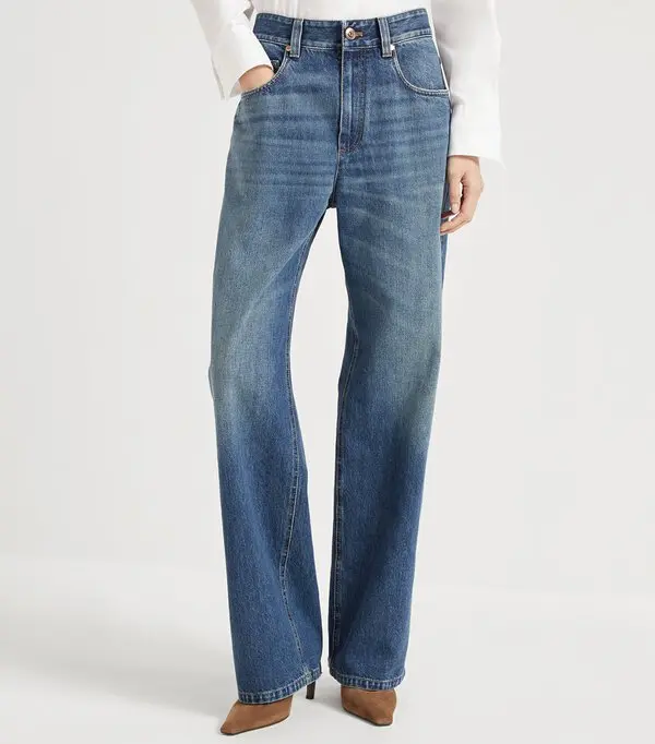 Brunello Cucinelli Monili-detail Relaxed Jeans