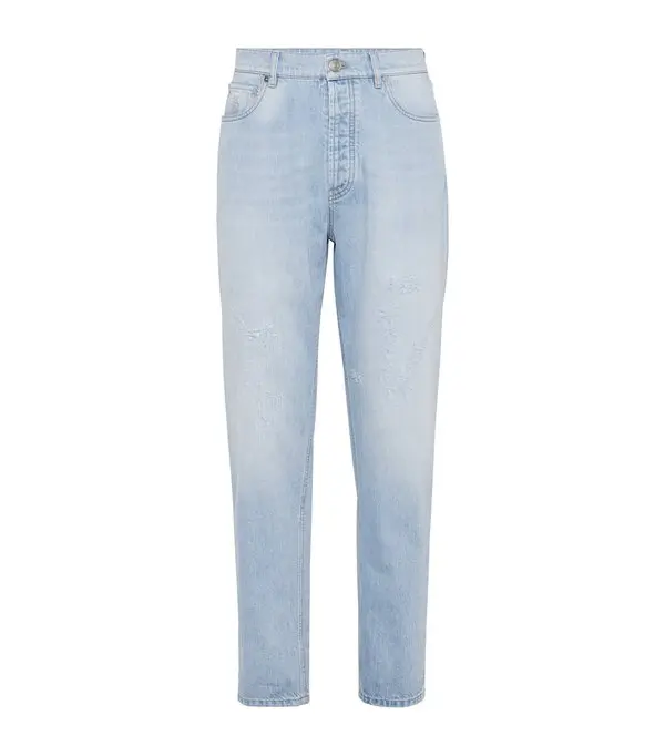 Brunello Cucinelli Iconic Straight-fit Jeans - Blue