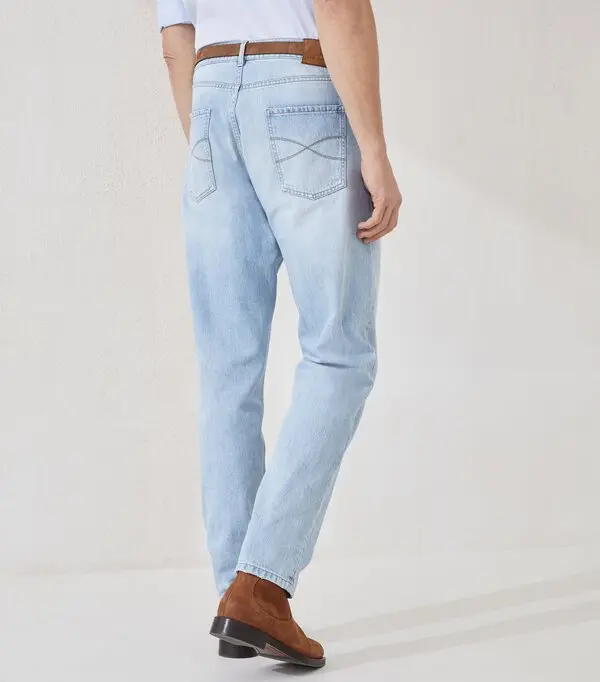 Brunello Cucinelli Iconic Straight-fit Jeans - Blue