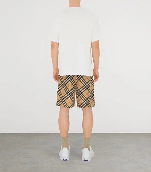 Burberry Silk Check Shorts