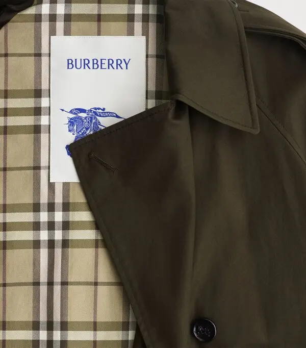 Burberry Castleford Long Trench Coat - Brown