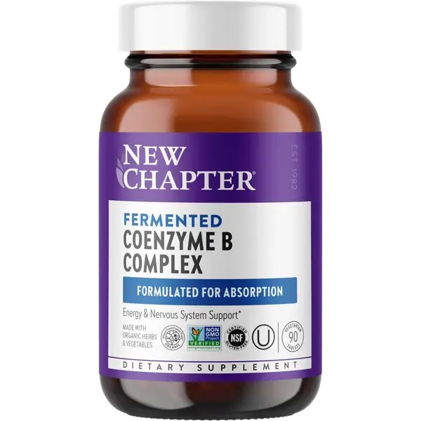 NEW CHAPTER Coenzyme B Food Complex 90 Tablets