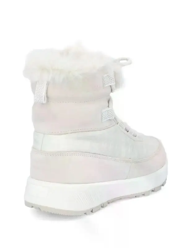 Columbia Shearling-trimmed Lace-up Boots