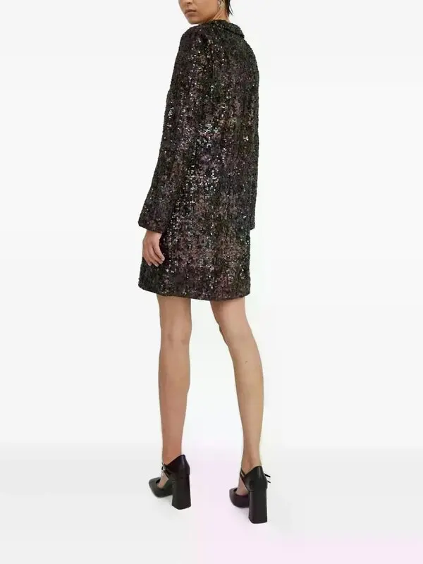 SAMSOE SAMSOE Sequin-embellished Mini Dress