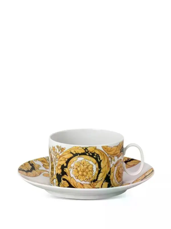 Versace Barocco 92 Teacup Saucer Set