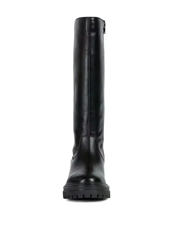 Geox Iridea Zip-detail Leather Boots