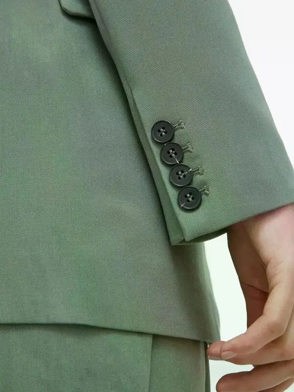 BRUUNS BAZAAR Single-button Notched-lapel Blazer